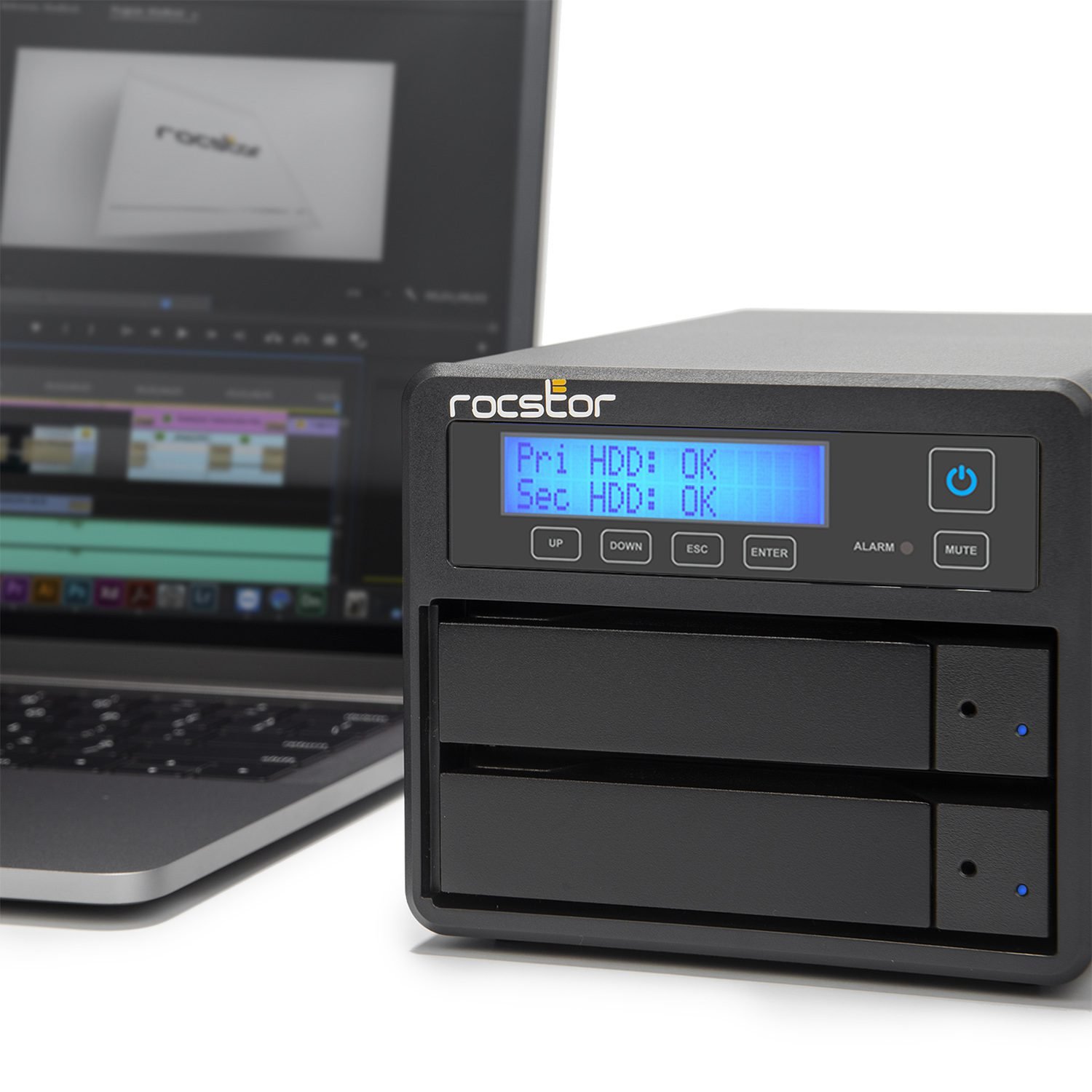Rocpro U33 USB Type-C® Desktop RAID Storage – enteroc.com